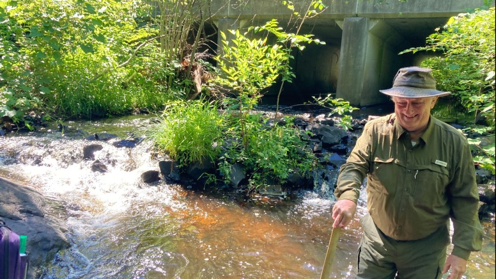 Sea Lamprey Nest Survey in Haddam CT | VOMO